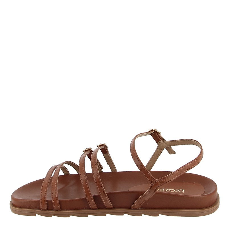 Brazilio 58231 Tan Sandal | Women's Sandals