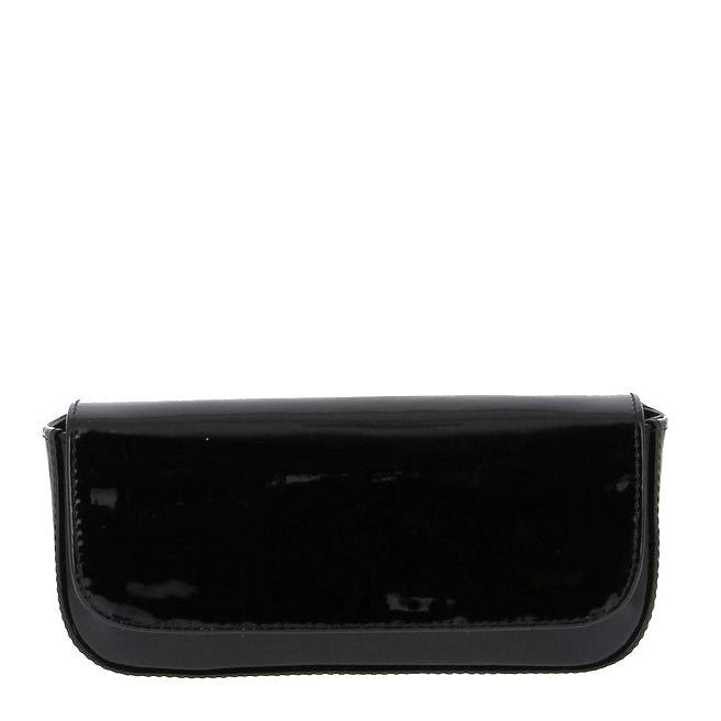 Unisa Zdreamin Patent Black Clutch | Women's Handbags