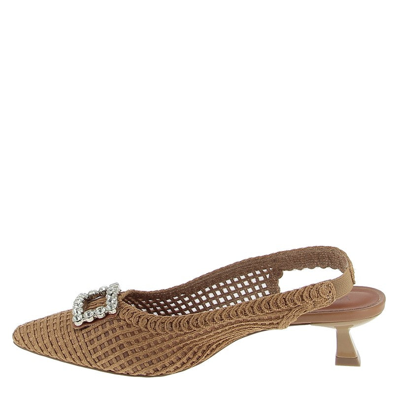 Valerio Conte 376004 Tan Slingback Heel | Women's Heels