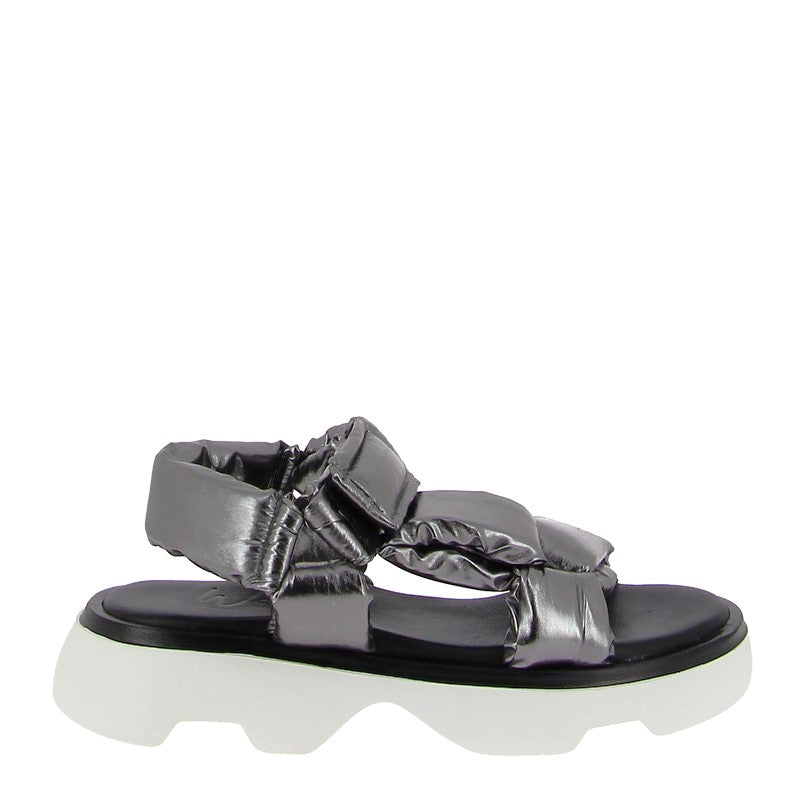 Wave 23726 Pewter Platform Sandal | Women's Platforms